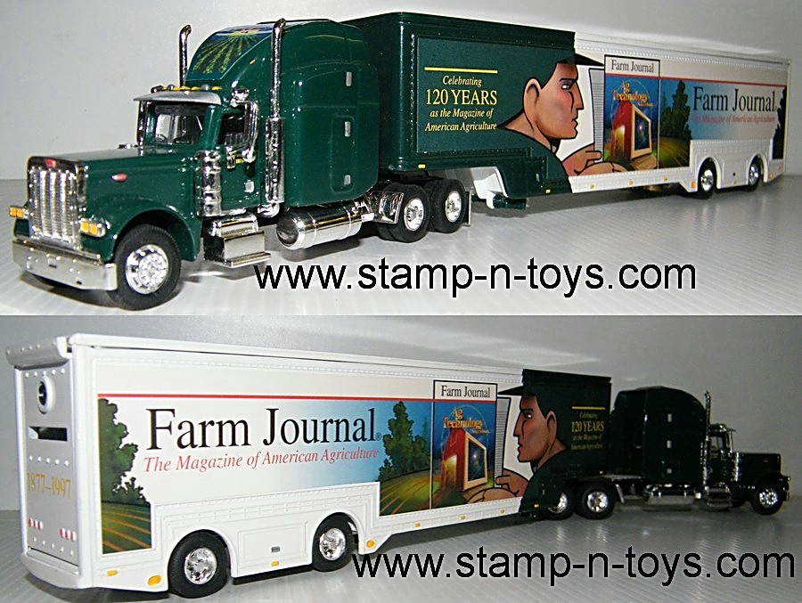 snt 0167 Farm Journal Peterbilt 379 w/S/A Van 120 years 1877-1997 ...