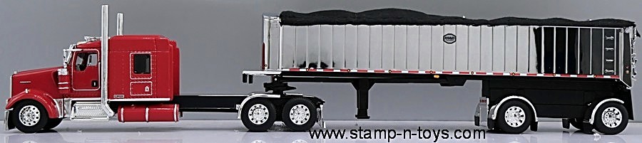 1st Gear/DCP 60-2095 Kenworth W-900L with 72″ Aero Sleeper w/MAC chrome ...