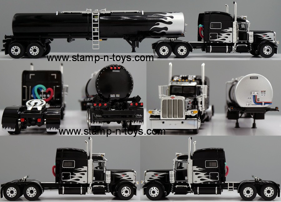 1st Gear/DCP 60-2116 Peterbilt 389 pulling matching a Brenner Asphalt ...